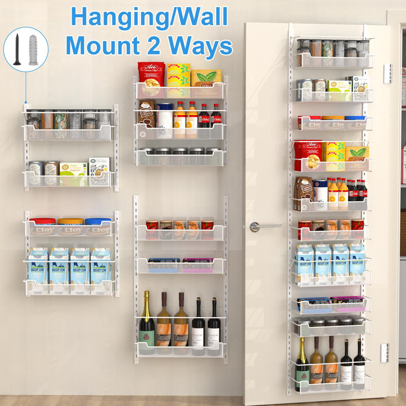 Over door kitchen storage racks store